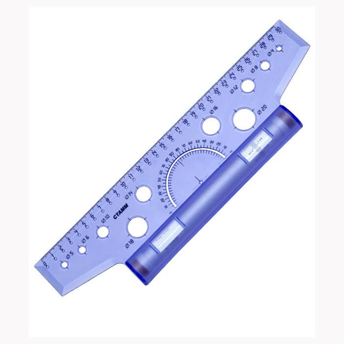 Рейсшина 30см (СТАММ) пластиковый арт. ЛР20. Количество в наборе 2 шт.