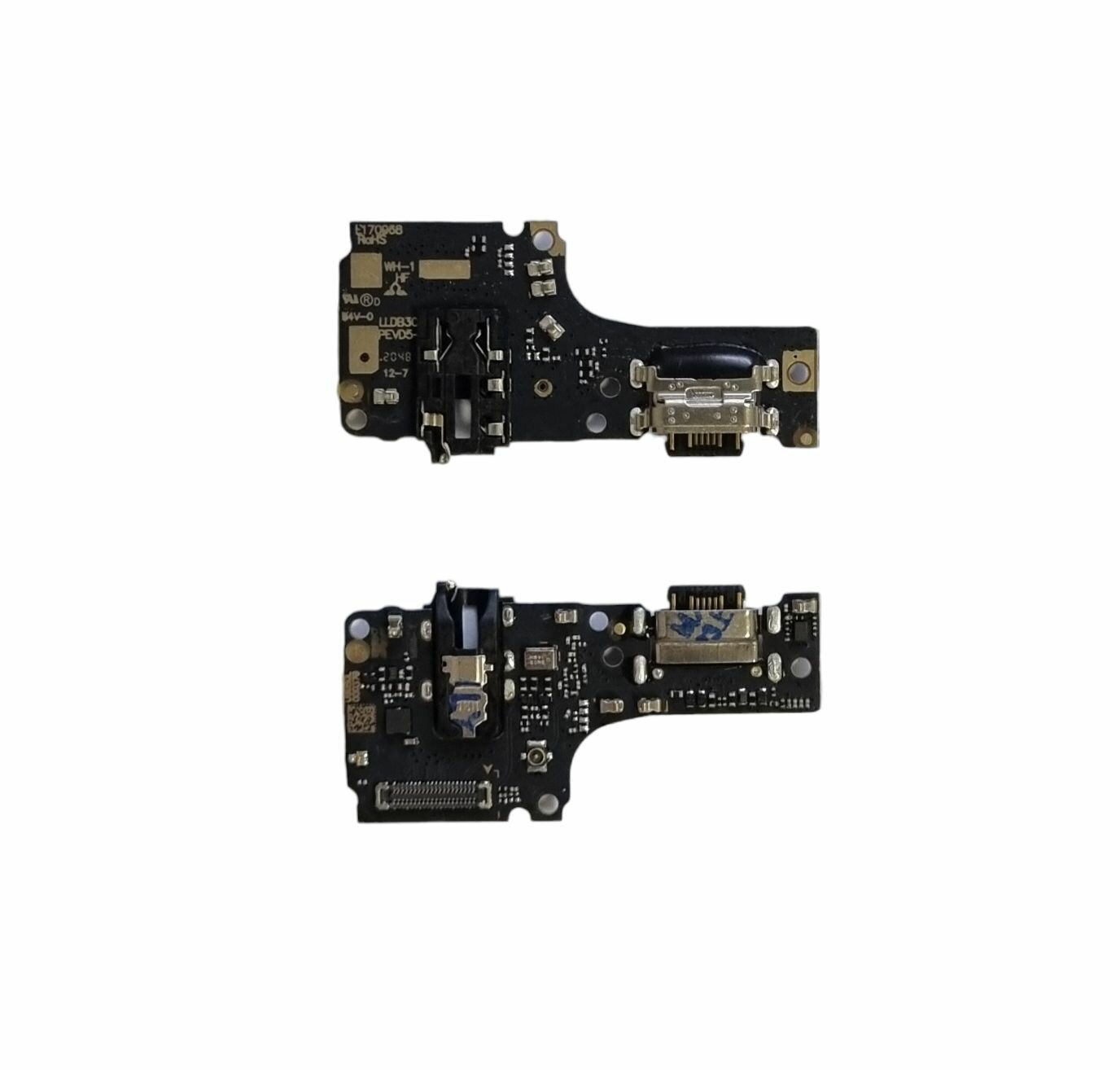 Нижняя плата Xiaomi Poco M5s (2207117BPG) с разъемом зарядки и микрофоном