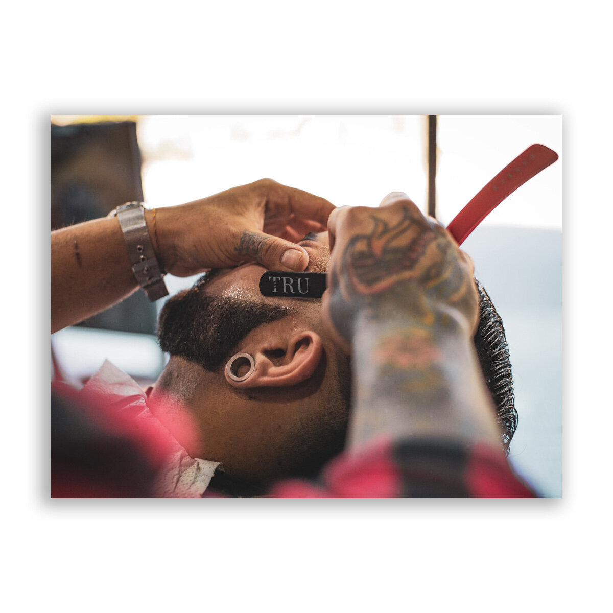 Постер, плакат на бумаге / Для Барбершопа / Размер 40 x 53 см