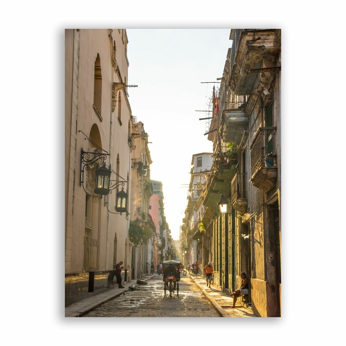 Постер, плакат на бумаге / Куба / Размер 30 x 40 см