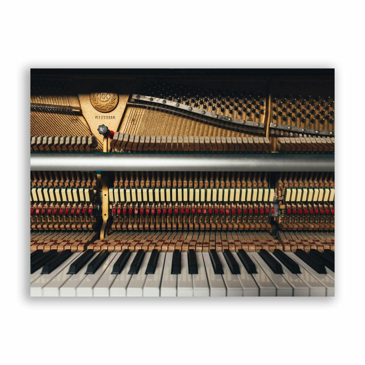 Постер, плакат на бумаге / Фортепиано / Размер 30 x 40 см