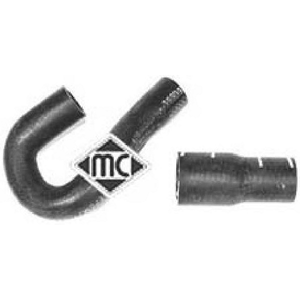 METALCAUCHO 08891 к-кт патрубков радиатора VW Sharan (Шаран) 1.9tdi, 2.0i 95-10