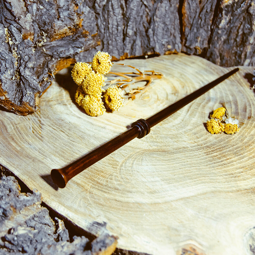 Указка для учителя из натурального дерева Сибирский кедр 300 мм. U4