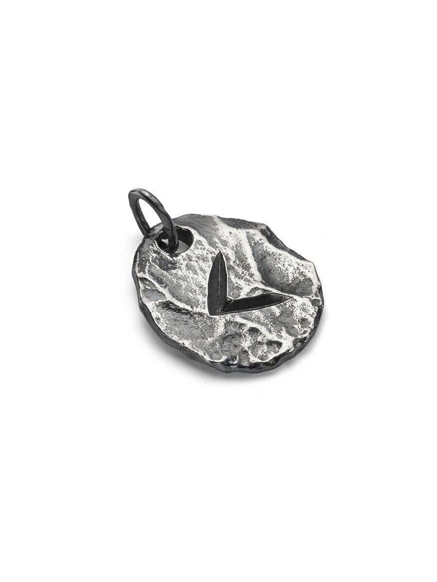 Подвеска, серебро, 925 проба, чернение