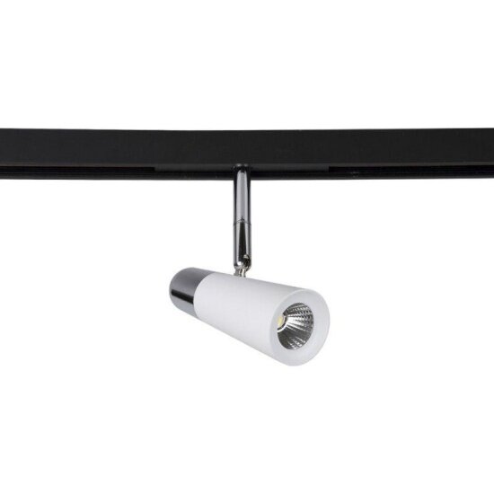 Трековый светильник Crystal Lux для магнитного шинопровода Space CLT 0.33 006 12W WH-CH 4000K