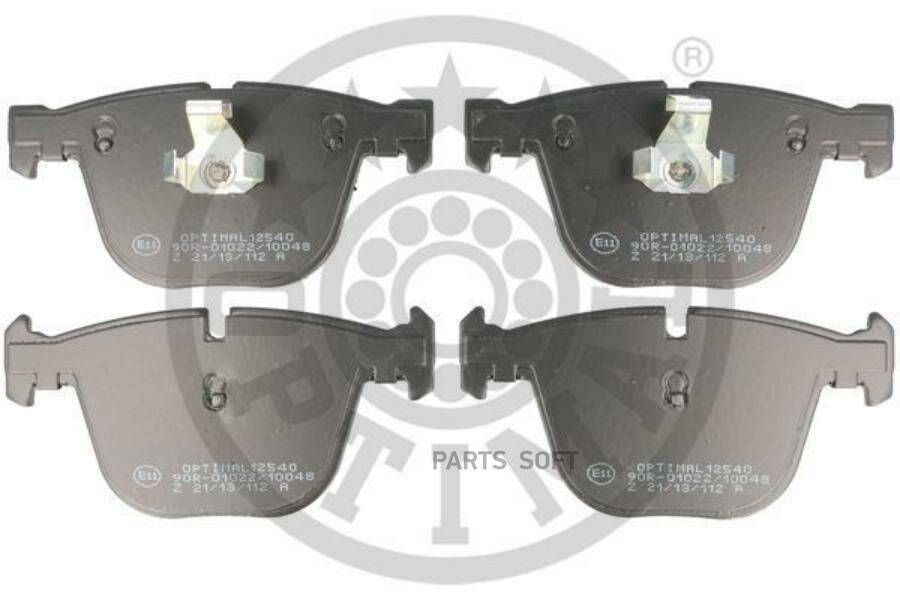 OPTIMAL BP-12540 Колодки тормозные дисковые комплект BMW: X5 (E70) X6 (E71 E72) ()