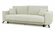 Диван Сенлин Лайт Cilium Bone NOW 252x103x90 см, белый Вельвет, еврокнижка Фиест...