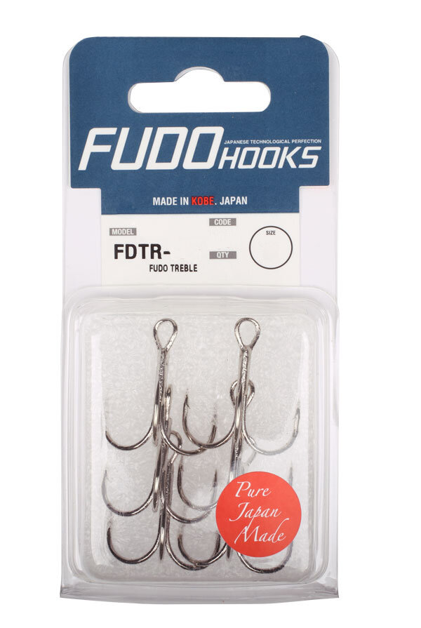 Fudo Treble FDTR-NK 2200 NK №12 9 шт тройники крючки для рыбалки профессиональные на спиннинге
