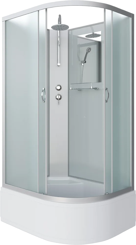 Душевая кабина Niagara Classic NG-2310-14LBKT 120х80 см, без крыши, с тропическим душем 23101424LBKT