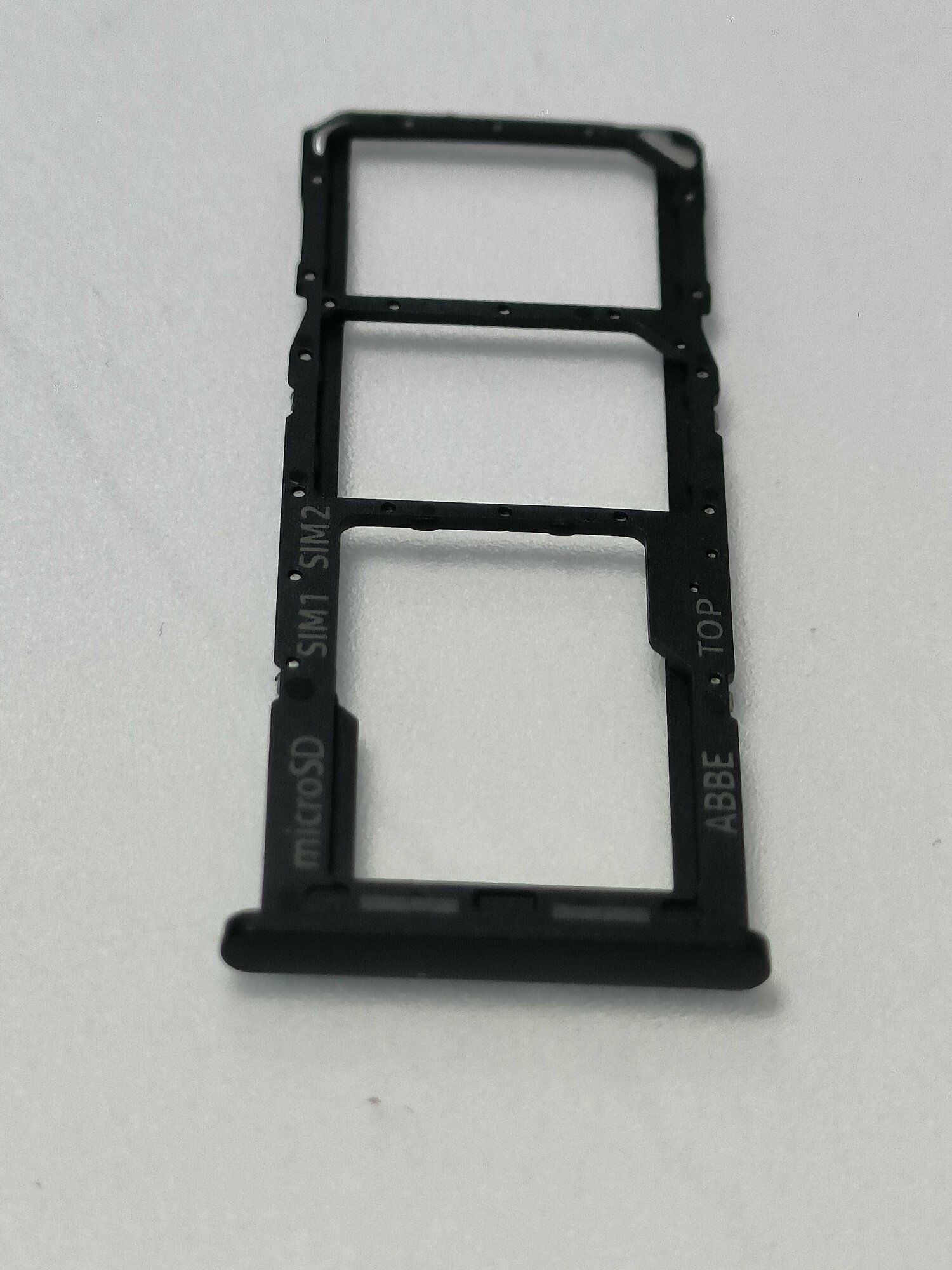 Сим лоток для samsung a225f( samsung a22) черный