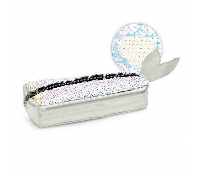 Пенал 1 отделение 18*7,5*4 СМ "хвост хамелеон" искусственная кожа 48631