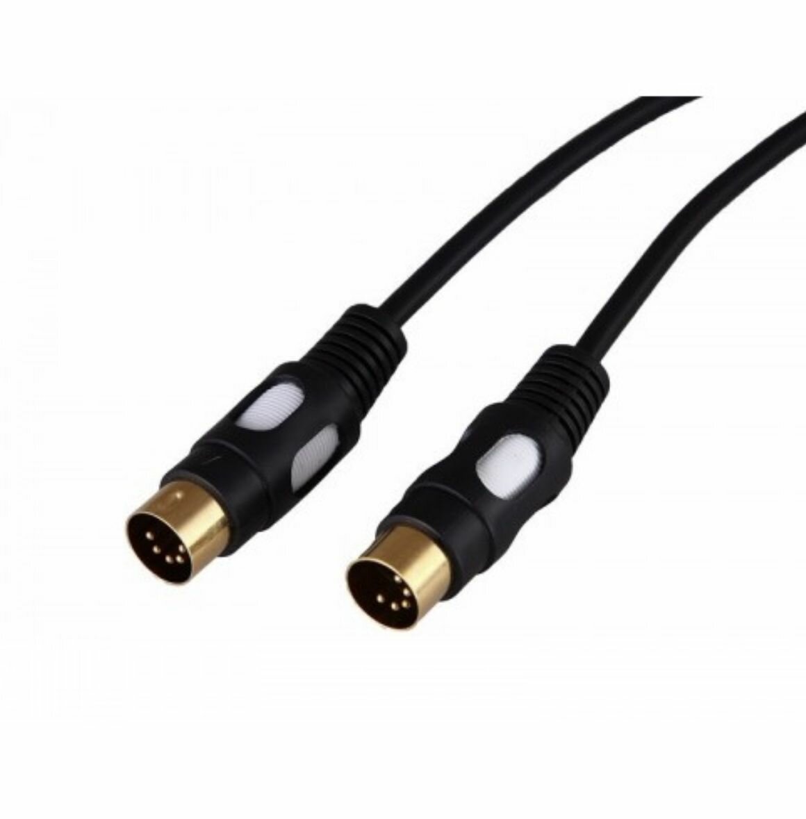 Межблочный экранированный аудио кабель DIN 5 PIN (ШТ) - DIN 5 PIN (ШТ) 1,5 метра