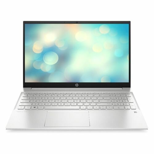 Ноутбук HP Pavilion 15-eh3047ci 15.6", IPS, AMD Ryzen 5 7530U 2ГГц, 6-ядерный, 8ГБ DDR4, 512ГБ SSD, AMD Radeon, Free DOS, серебристый [8f5h8ea]
