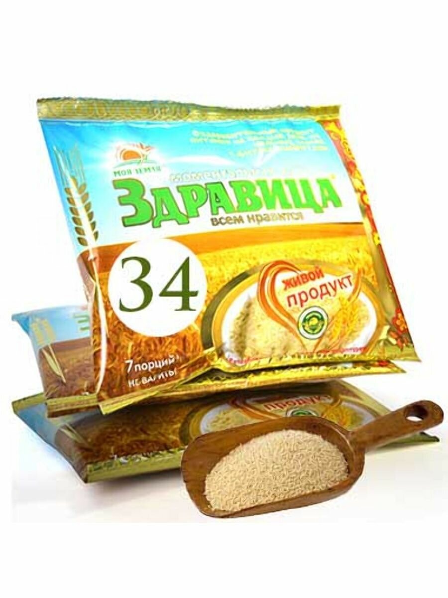 Каша №34 Пшенично - амарантовая 200 гр. (7 порций), Моя земля