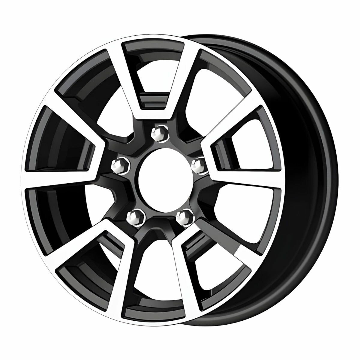 Диск автомобильный литой Carwel Нива-SK 16x6.5 5x139.7 et40 dia98.5 AB