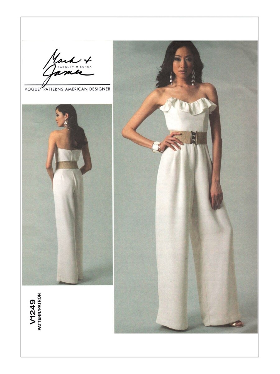 Выкройка VOGUE №1249 Комбинезон