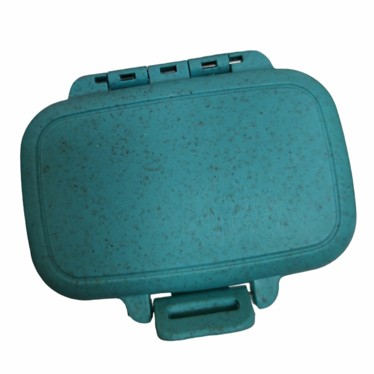 Таблетница мини коробочка 3 дня, голубая меланж