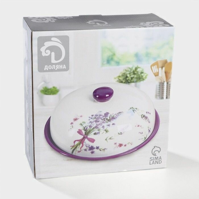 Блинница Доляна Зайка , d 23 см, цвет белый