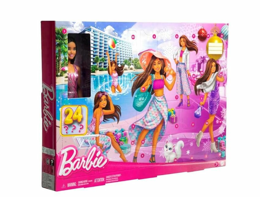 Кукла Barbie Mattel - Адвент-календарь куклы Барби 2023 года HKB09