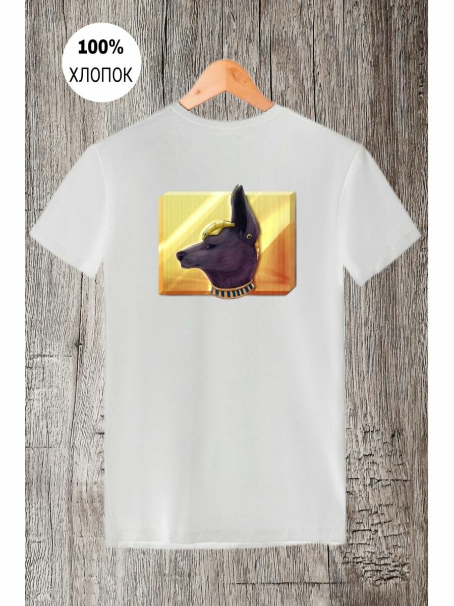 Футболка древнеегипетский бог анубис anubis