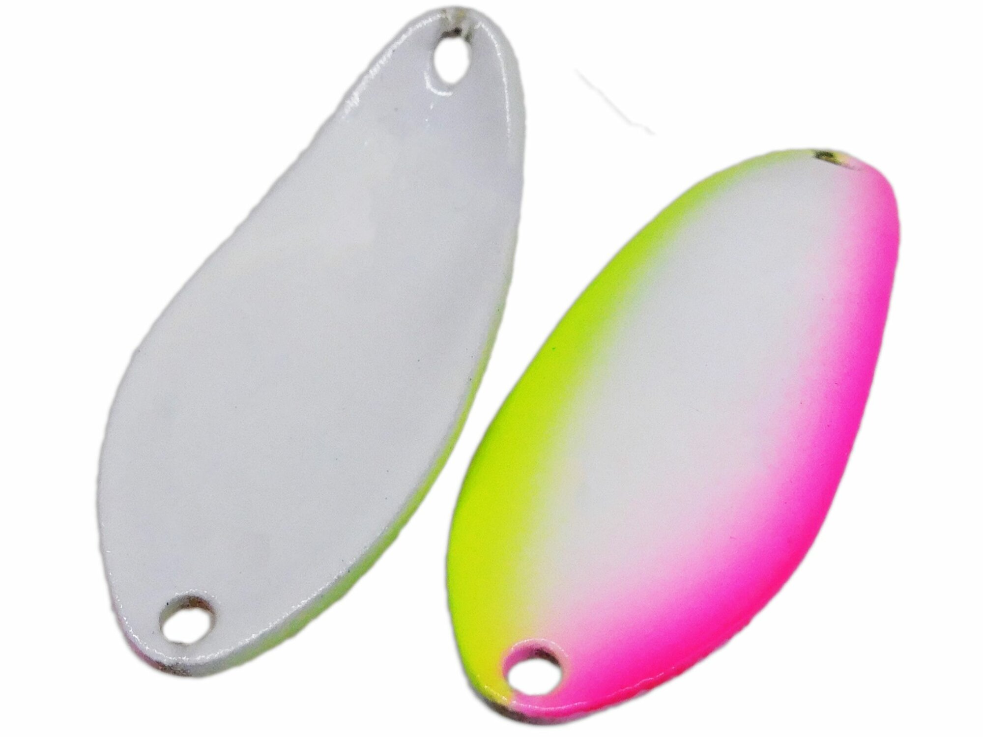 Набор 2ШТ Блесна колебалка Зябликов Пиксель 3 см. 1.3гр fluo