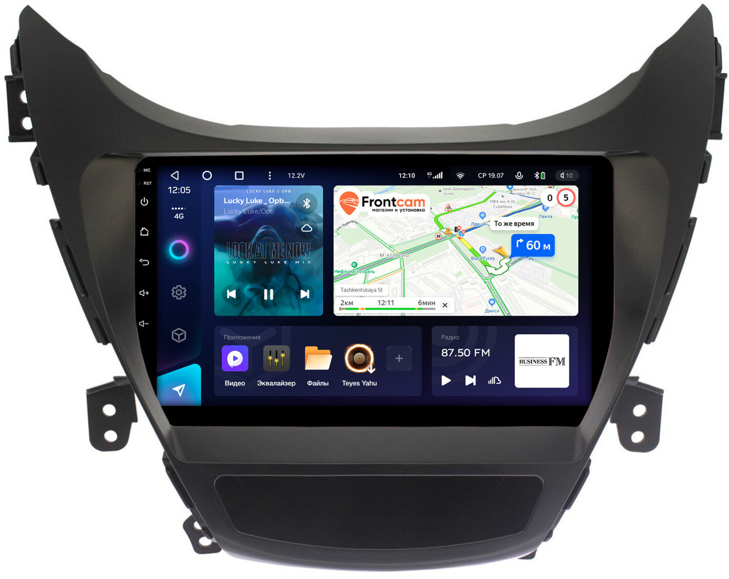 Штатная магнитола Teyes CC3L 4/64 9" RM-9113 Hyundai Elantra 5 (MD), Avante 5 2010-2015 Android 10 (4G-SIM, DSP, IPS)