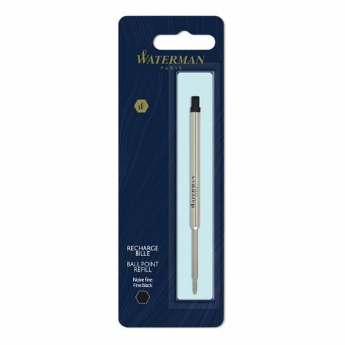 Стержень шариковый Waterman Standard Maxima (CW1964017) F 0.8мм черные чернила блистер