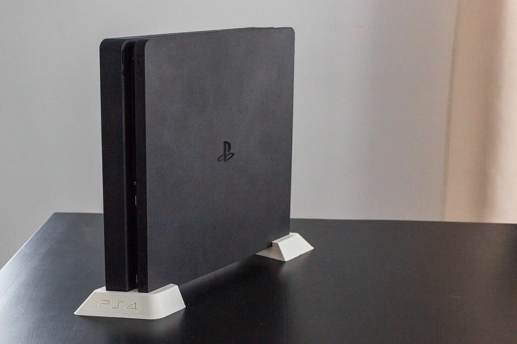 Подставка для PS4 Slim/вертикаль/белый — фото 1