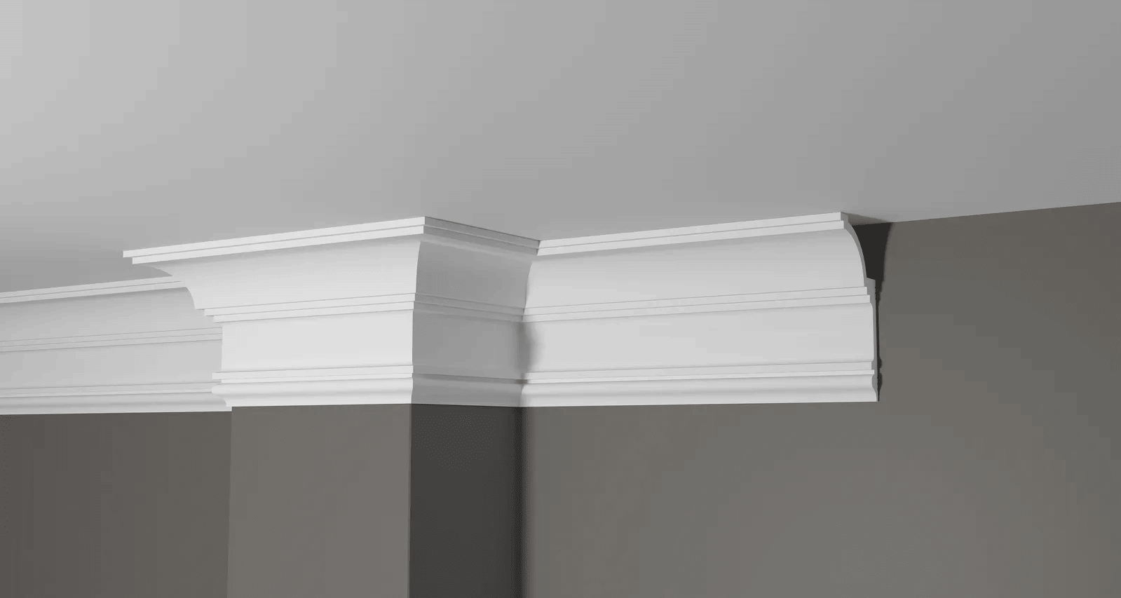 Карниз из дюрополимера DD517 Decor-Dizayn - Плинтус потолочный