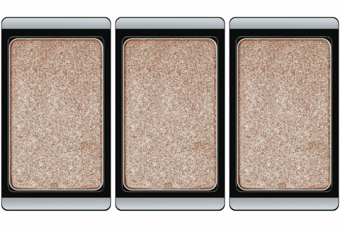 Тени для век перламутровые ARTDECO Eyeshadow, тон 112, 0,8 гр, 3 шт