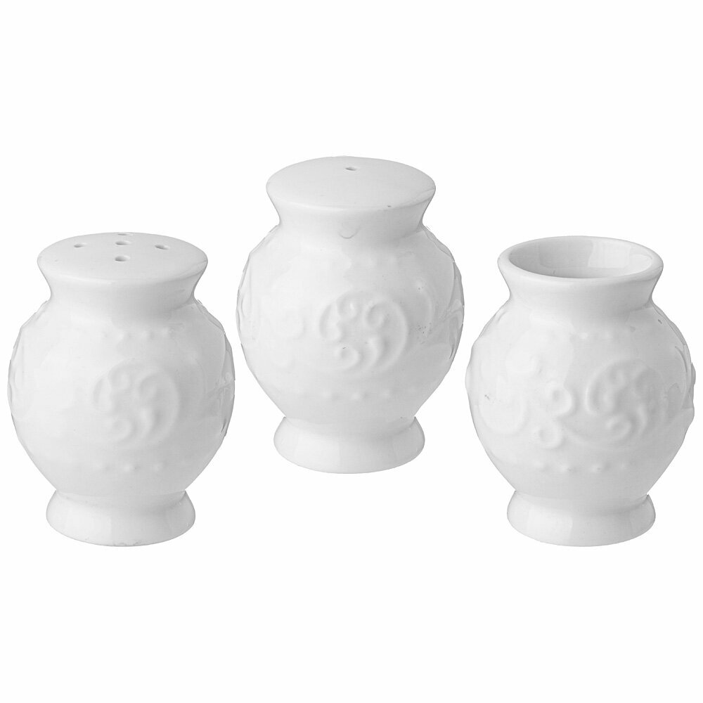 Набор для специй lefard floral 3 пр. 5,5*6 см KSG-425-083