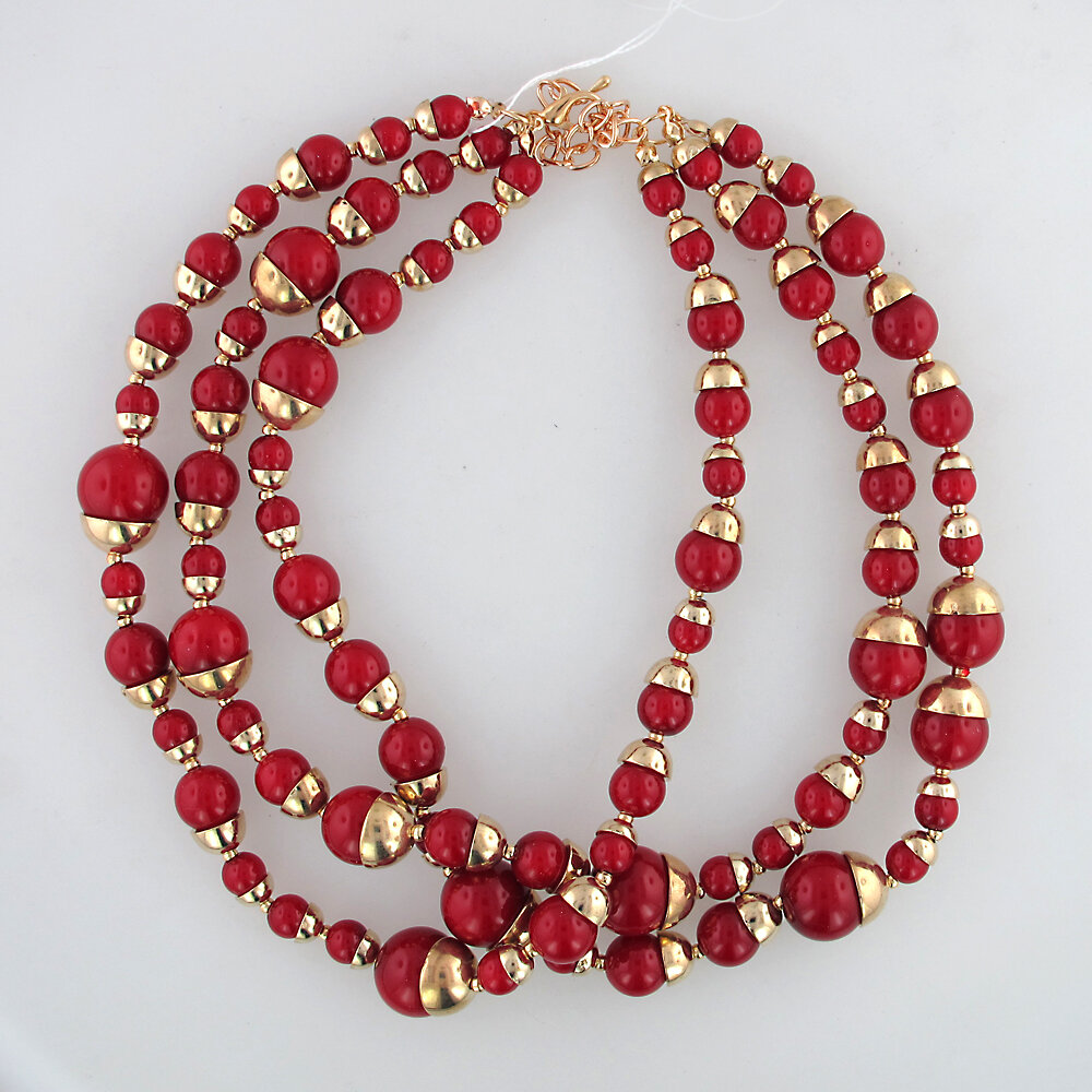 Колье, полимерная глина