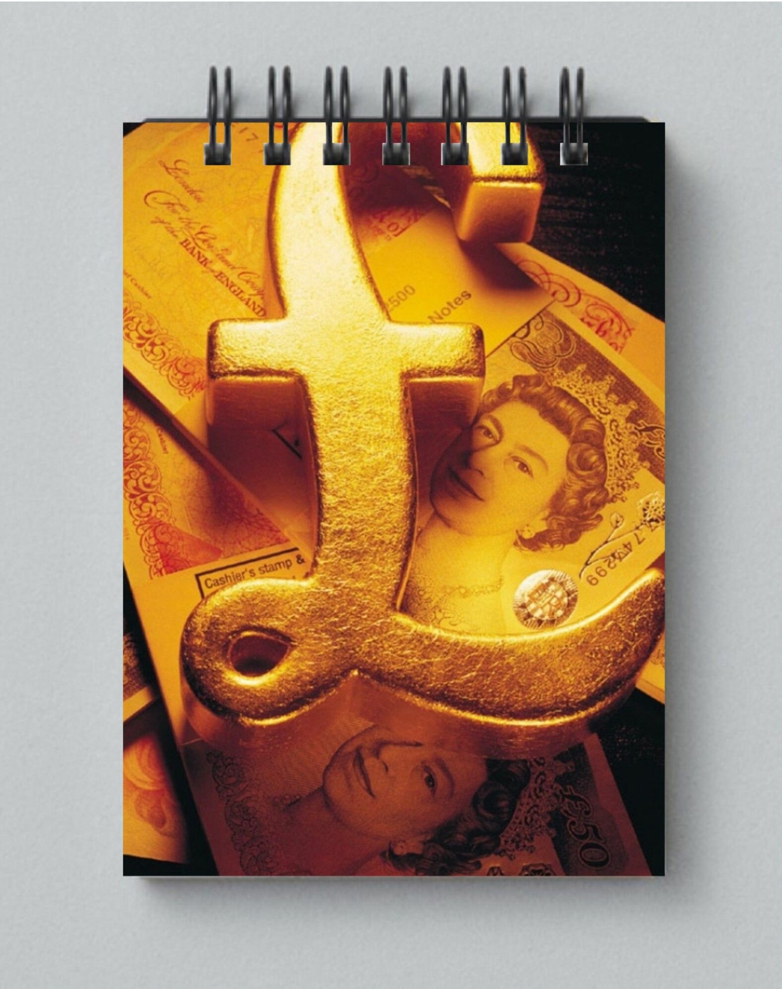 Блокнот формата А6 "Деньги мира"