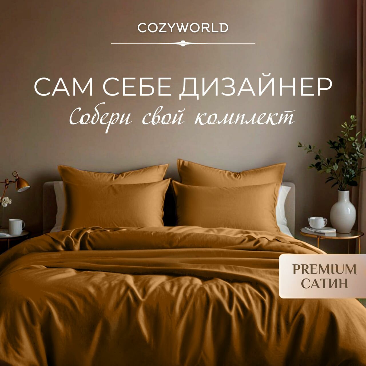 Пододеяльник Сатин, Хлопок, 175х200