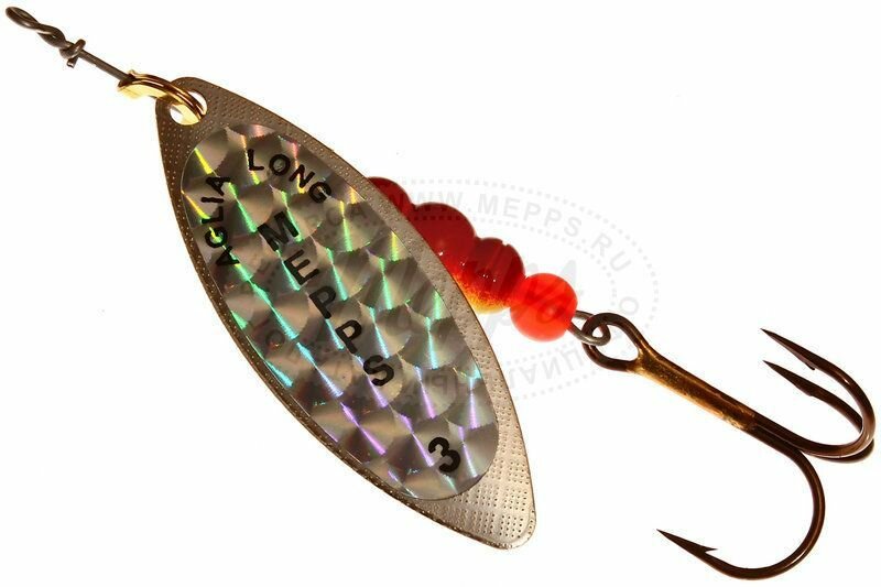 Блесна вращающаяся Mepps Aglia Long Rainbow № 3/ 11.5 g S
