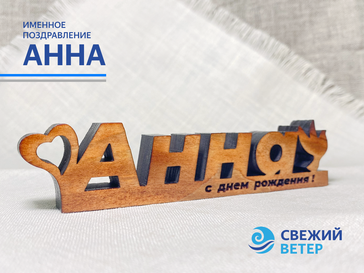 Именное поздравление "Анна"
