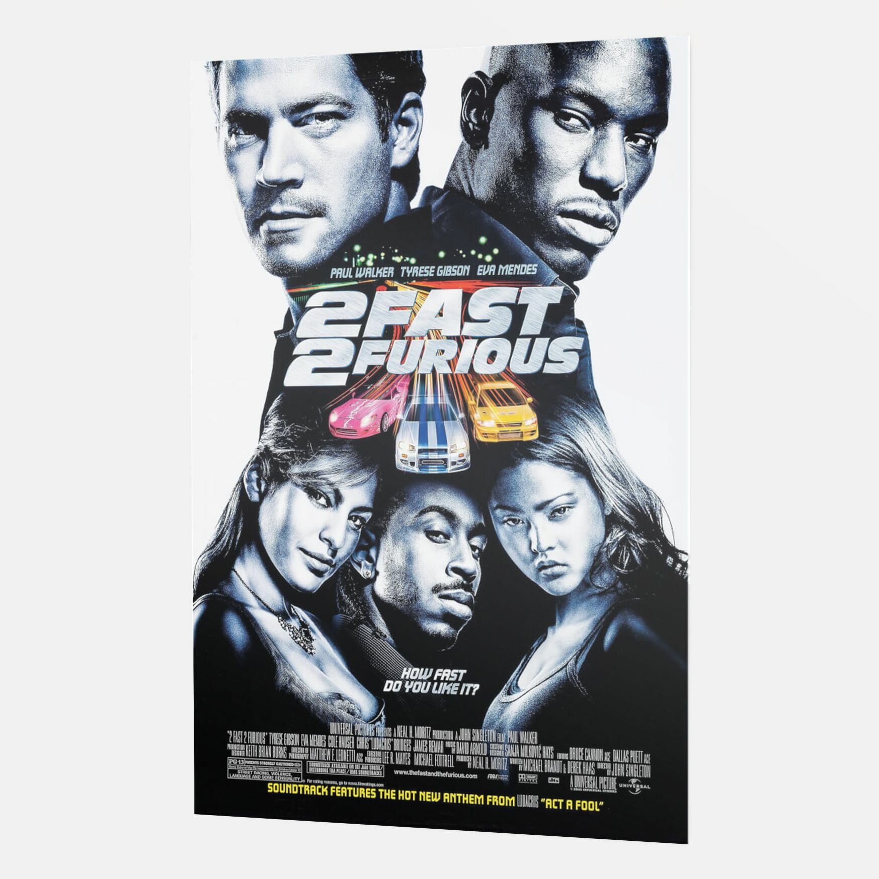 Постер (плакат) по фильму Двойной форсаж 40x60 см. от Poster4me