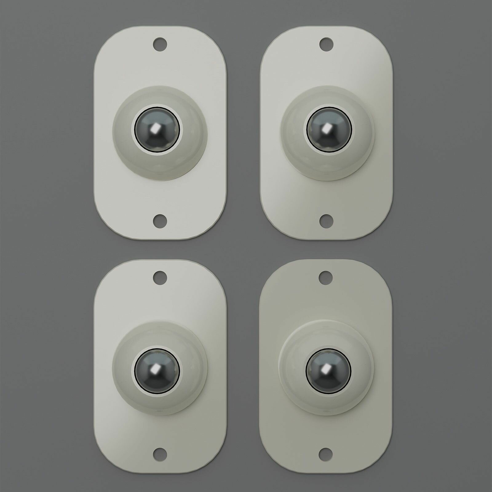 Набор шариковых колес 4 шт для ящиков и мебели