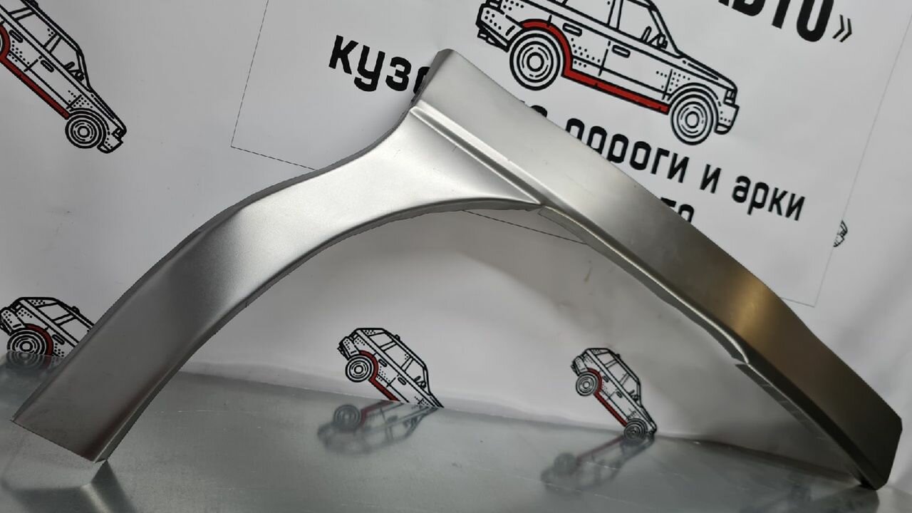 Арка переднего правого крыла Mitsubishi Delica 4 1994-2007, оцинкованная сталь, толщина 0.8 мм 1шт на правую сторону