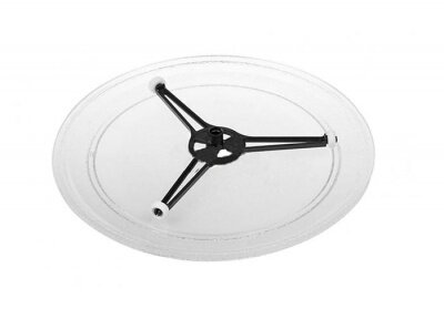 Тарелка SKL N713, для СВЧ, с треногой, стекло, диаметр 24,5 см