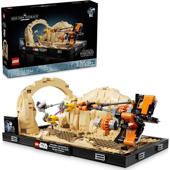 Конструктор Lego Star Wars 75380 Диорама Mos Espa Podrace