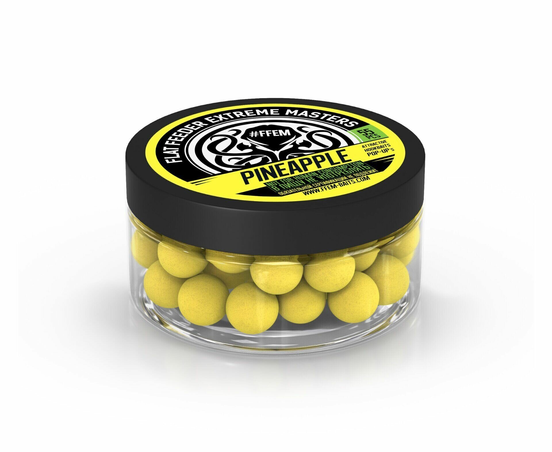 Бойлы плавающие FFEM Pop-Up Pineapple 12mm