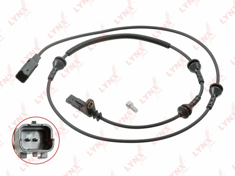 LYNXauto Датчик ABS передний левый для CITROEN C5 III 08> / C6 05>, PEUGEOT 407 05-11 / 508 10-18