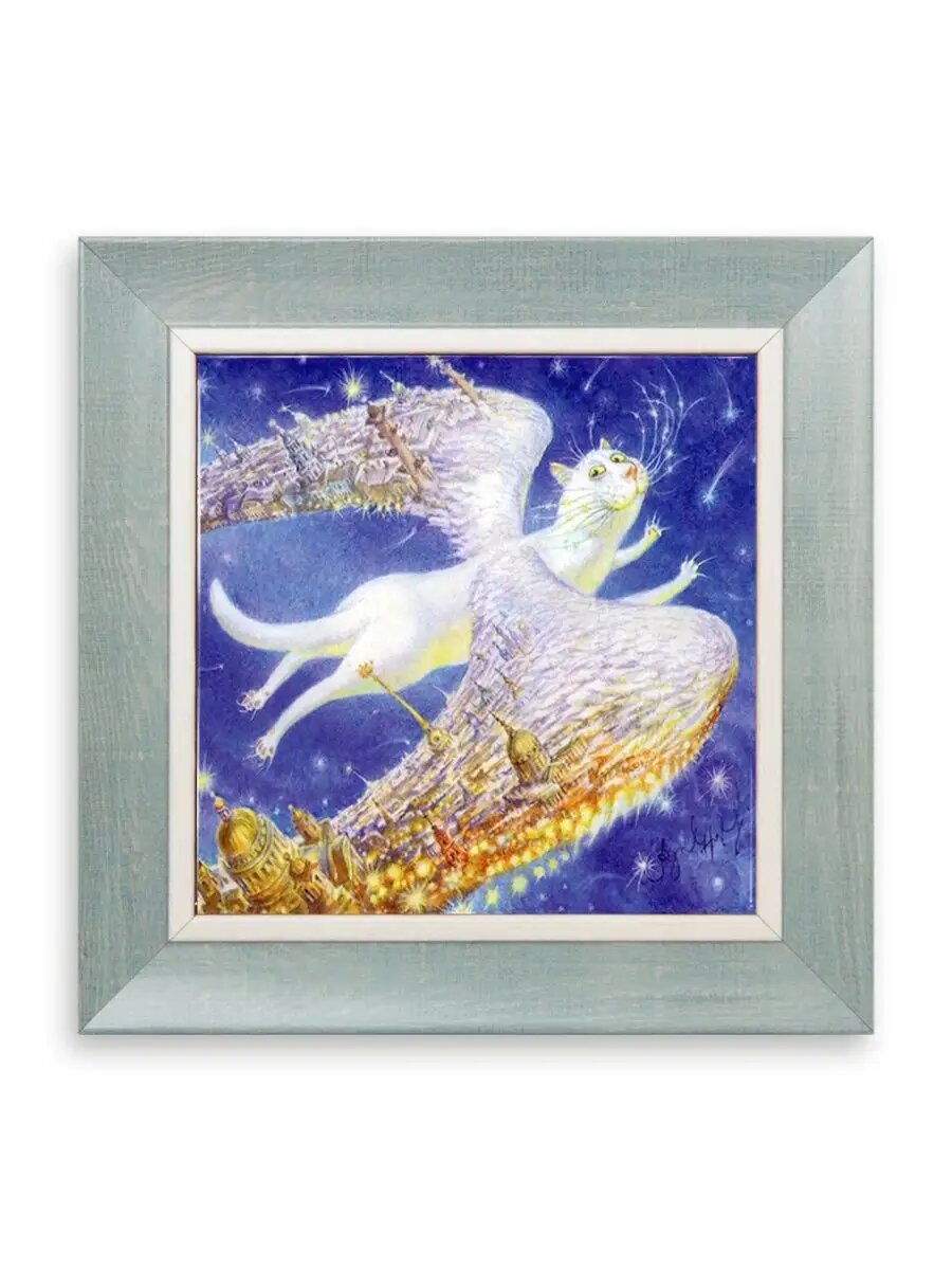 Картина на стену. Питерские коты