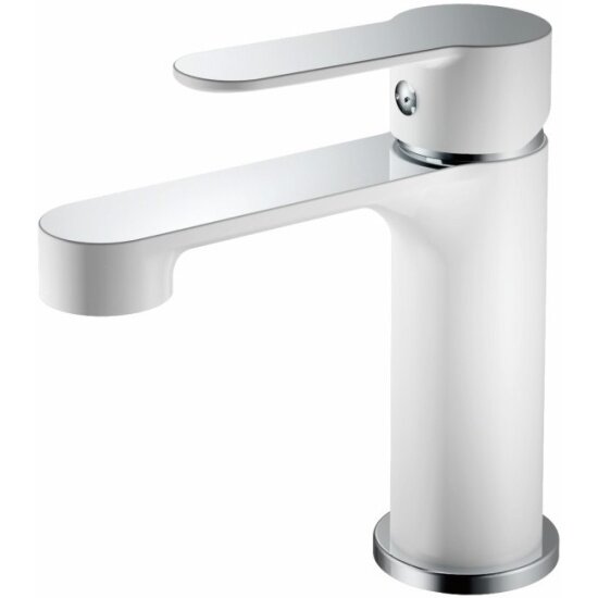 Смеситель для раковины Haiba HB10557-8, латунь, белый/хром