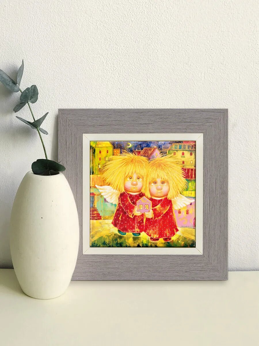 Картина с ангелом