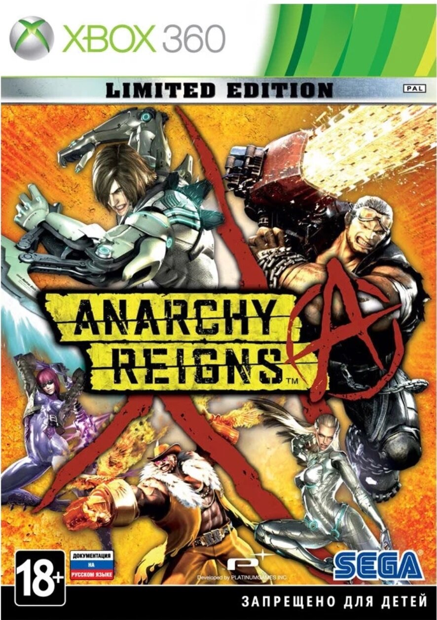 Игра Anarchy Reigns. Limited Edition для Xbox 360 (Английская версия)