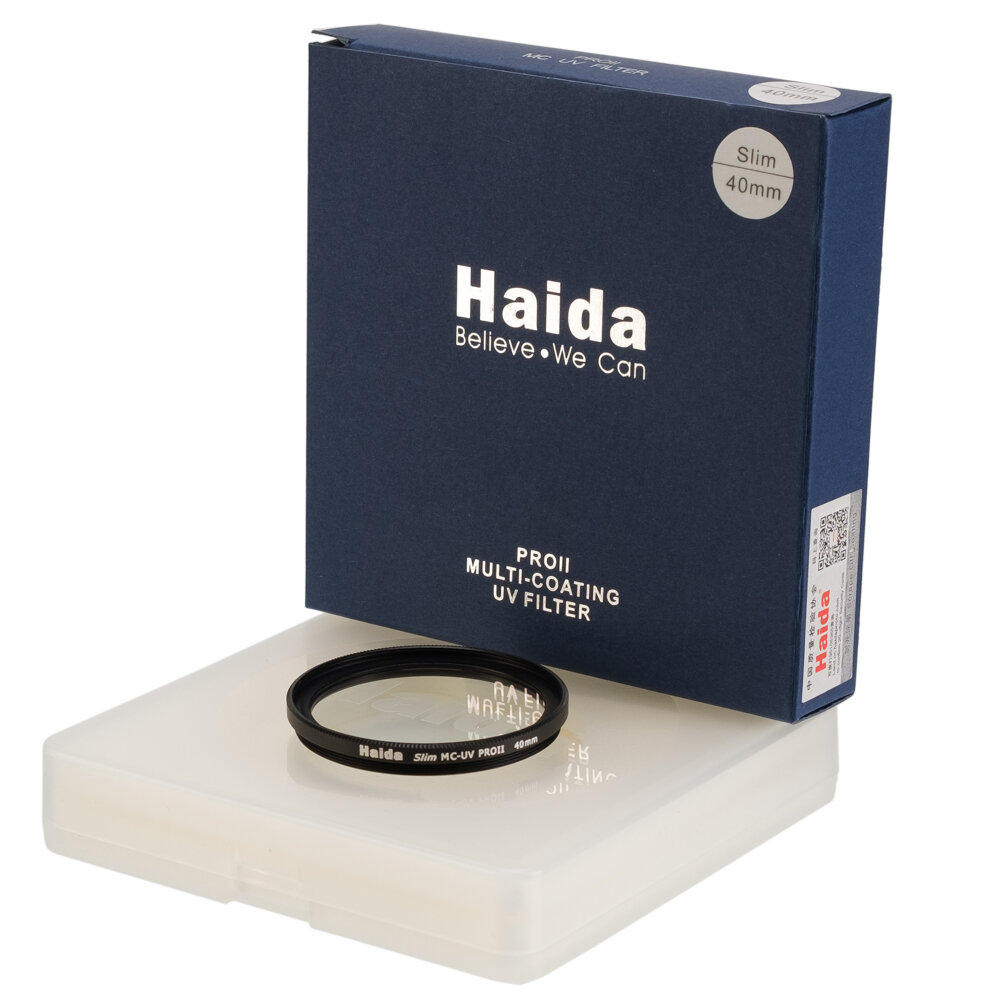Светофильтр ультрафиолетовый защитный Haida Slim MC-UV PRO II 40mm