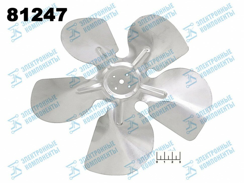 Крыльчатка алюминиевая 254/28S