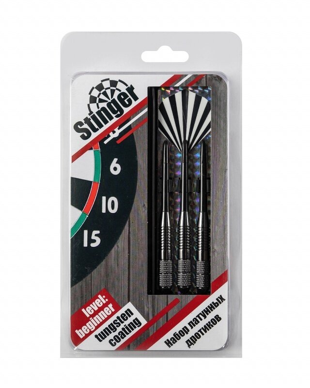 Дротики Для Дартса Stinger Уровень Любительский 3Шт. 24Г